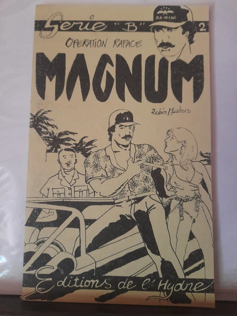 L'HYDRE : MAGNUM PI OPERATION RAPACE par Robin Masters 1985 couv jaune ...