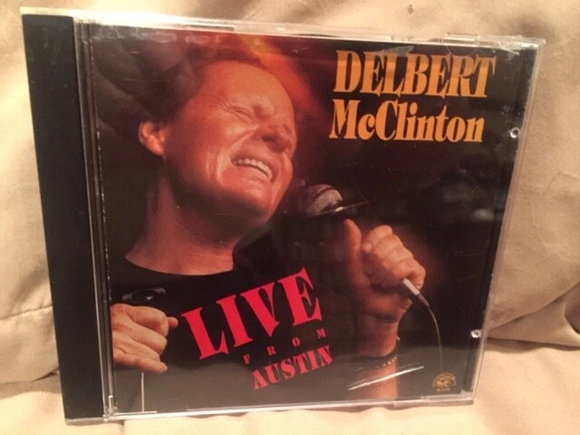 LIVE FROM AUSTIN by Delbert McClinton (CD, Alligator Recs., 1989) Blues ...