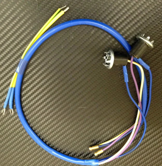 WIRING LOOM - Dash Lamp Holder. Compatible With: Fordson: Dexta & Super ...