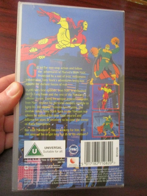 IRON MAN ORIGIN of Iron Man VHS Video Tape (NEW SEALED) £4.99 - PicClick UK