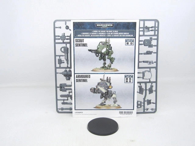 (DE25) GARDE IMPÉRIALE scoute ou blindée sentinelle Astra Militarum 40k ...