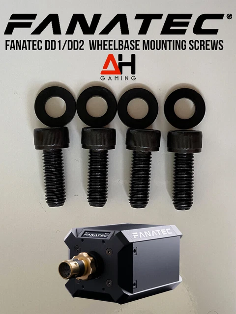 FANATEC PODIUM DD1 / Dd2 Bolts Set - Wheel Base Side Hard-Mount X4 ...