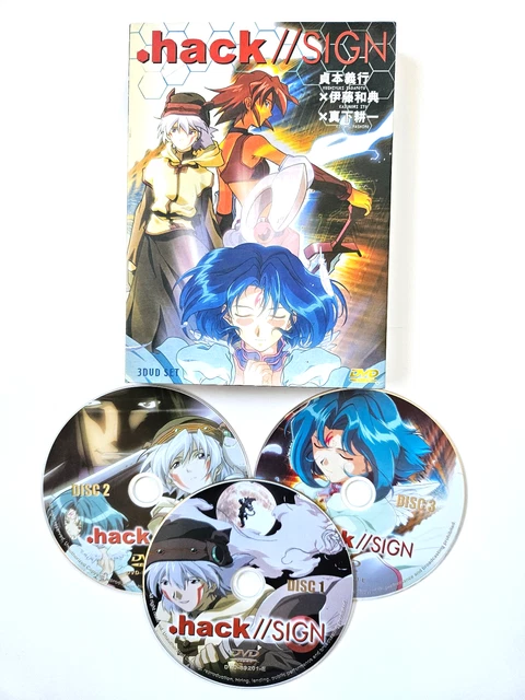 .HACK SIGN 3-DISC DVD Set Complete Anime With Case $19.99 - PicClick CA