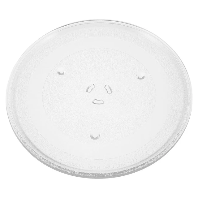 MICROWAVE TURNTABLE REPLACEMENT Plate for Microwavable Glass Tray £38. ...