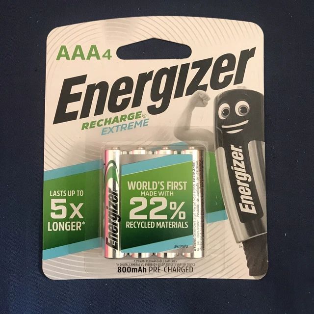 8 ENERGIZER AAA Rechargeable Batteries X2 4 Packs $27.50 - PicClick AU