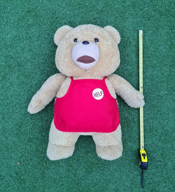 TED MOVIE PLUSH Full Life Size 24" Talking Explicit Swearing Teddy Bear ...