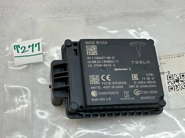 2017-2020 TESLA MODEL 3 S X OEM Front Radar Distance Control Module ...