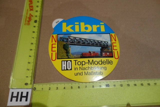 ALTER AUFKLEBER MODELLBAU Eisenbahn Modellbahn KIBRI H0 (HA) EUR 5,50 ...