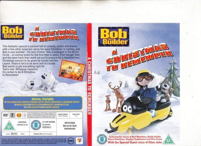 BOB THE BUILDER-A Christmas To Remember-2007-Hot Animation-Movie HA-DVD ...