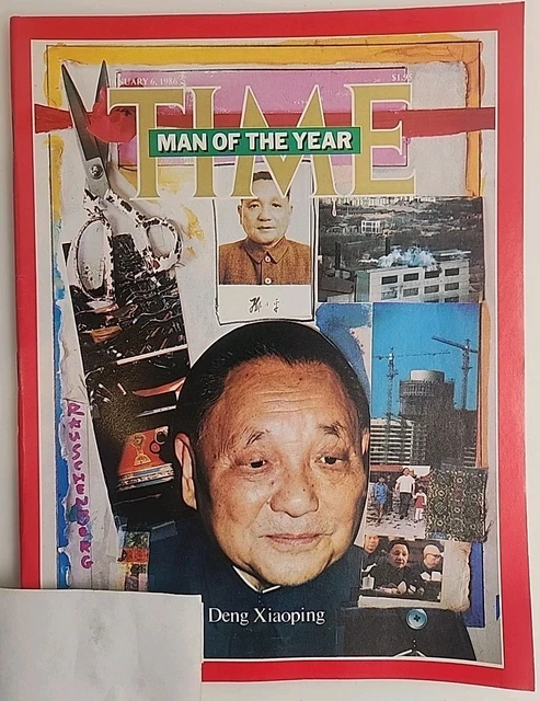 TIME MAGAZINE JANUARY 6 1986 MAN OF THE YEAR DENG XIAOPING £11.25 ...