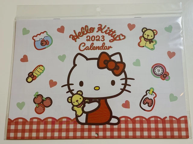 HELLO KITTY WALL Calendar 2023 A4 Size EUR 7 81 PicClick FR hello-kitty-wall-calendar-2023-a4-size-eur-7-81-picclick-fr