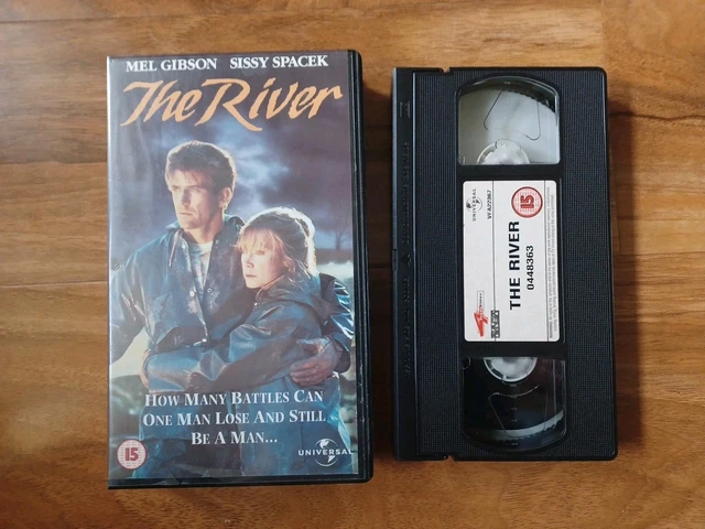 THE RIVER VHS Video EXCELLENT CONDITION FREE POSTAGE Mel Gibson £8.98 ...