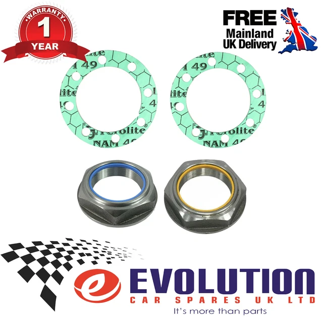 REAR AXLE HALF Shaft Gasket Left Right Nuts Fits Ford Transit MK7 ...