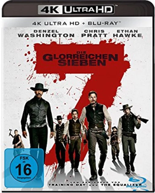 DIE GLORREICHEN SIEBEN 4K Ultra HD + 2D Blu-ray Neu und Originalverpackt EUR 13,99 - PicClick DE