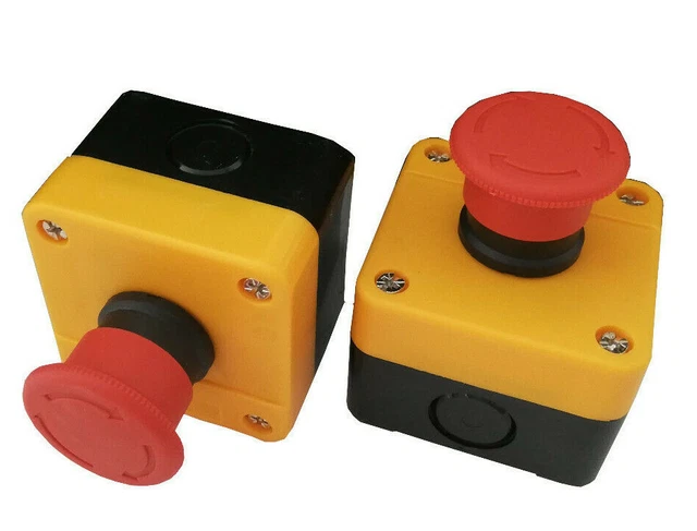 EMERGENCY STOP BUTTON/PRESSURE Switch/Switch 1 Opener Locking IP65 ...