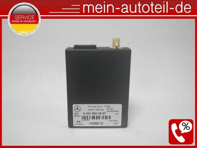 MERCEDES W164 W211 W221 W212 S212 Standheizung Empfänger WEBASTO T100 ...