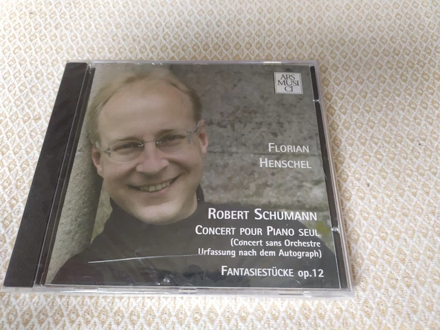 FLORIAN HENSCHEL - Schumann : Concert pour Piano Seul - CD Ars Musici NEW EUR 8,00 - PicClick FR