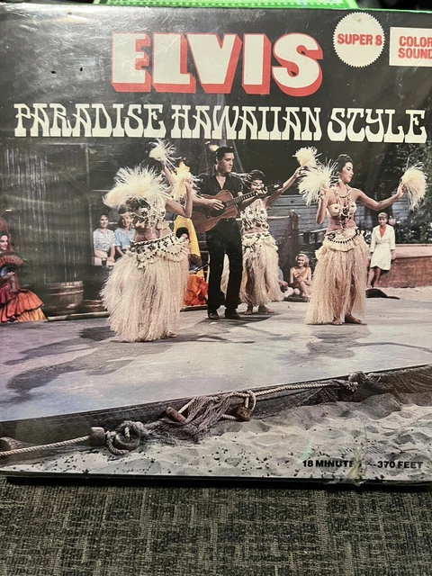 SUPER 8 ELVIS PRESLEY in PARADISE HAWAIIAN STYLE 1966 Color Sound Cine ...