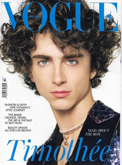 TIMOTHEE CHALAMET WONKA UK Vogue 2022 Gigi Hadid Olena Zelenska Ukraine ...