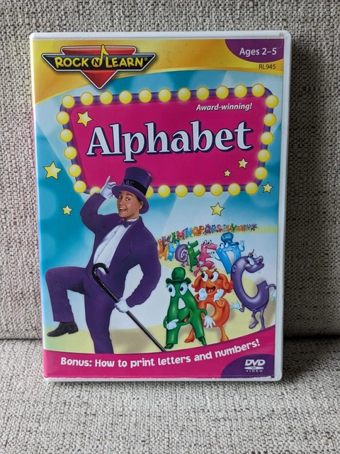 ROCK 'N LEARN ALPHABET | DVD Video | Enhance Vocabulary | Ages 2-5 $11. ...