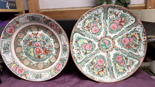 VINTAGE CHINESE CELADON. Made In HK. Only selling the plate on the ...