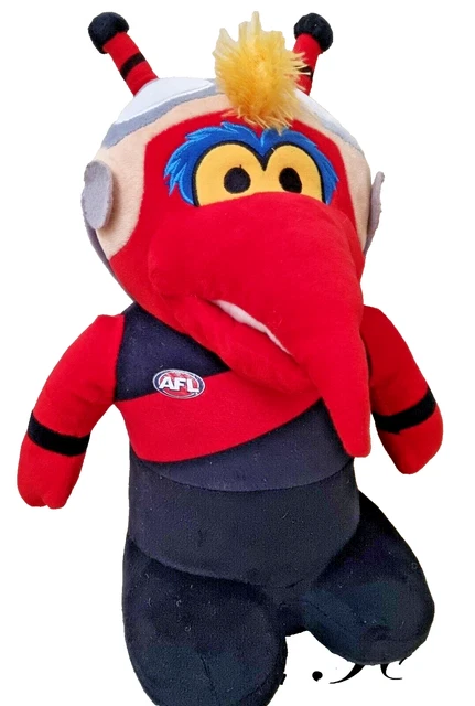 AFL ESSENDON FOOTBALL Club Mascot Plush Toy Singing Money Box ...