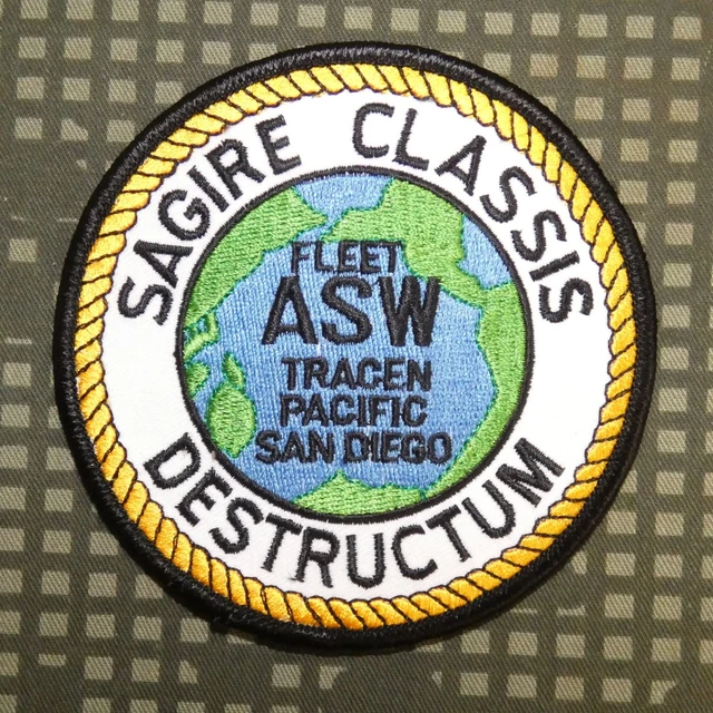 VINTAGE US NAVY Fleet Anti-Submarine Warfare Training Center San Diego ...