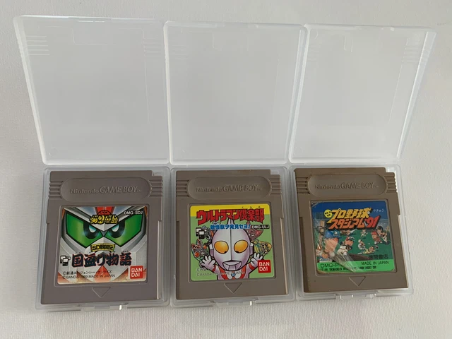 3X GENUINE JAPANESE SD Gundam Sengokuden Kunitori Nintendo Gameboy ...