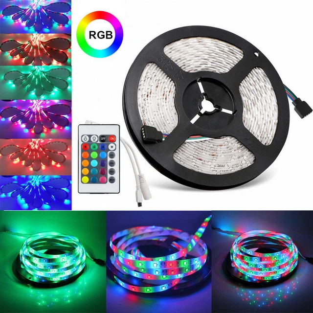 NEON LED LIGHT Glow EL Wire String Strip Rope Tube Decor Car Party ...