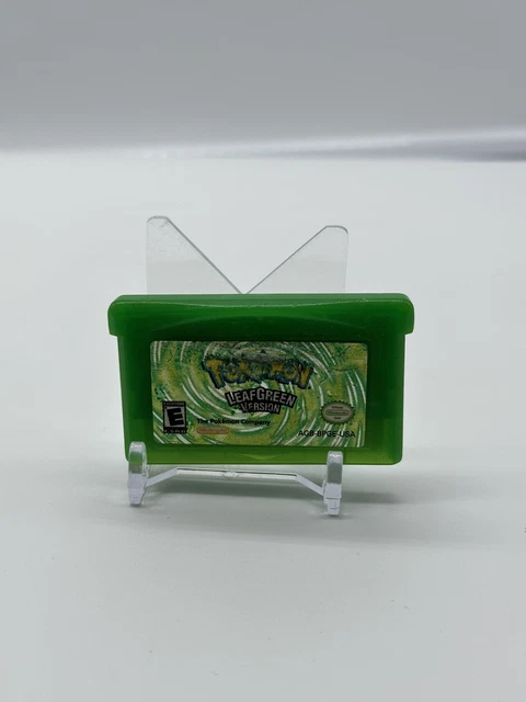 POKEMON LEAFGREEN LEAF Green Version Nintendo Game Boy Advance ...