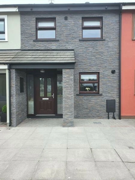 NEPAL GRAPHITE - Stone Cladding Samples - Concrete Pre-cast Tiles £10. ...