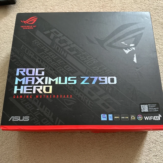 ASUS ROG MAXIMUS Z790 Hero LGA 1700 ATX Intel FAULTY (bent Pins) £120. ...
