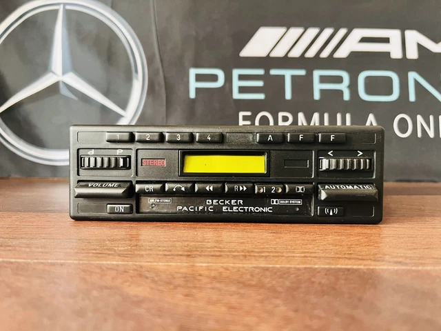 VINTAGE BECKER PACIFIC Electronic Car Radio Cassette Player Mercedes ...