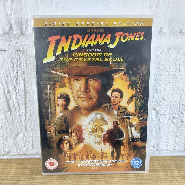INDIANA JONES AND The Kingdom Of The Crystal Skull (DVD, 2008) £3.49 ...
