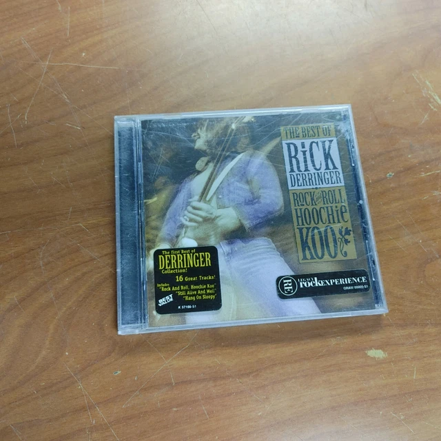 RICK DERRINGER : Rock & Roll Hoochie Koo-Best Rock 1 Disc CD EUR 16,52 ...