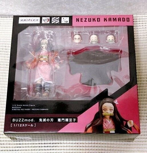 ANIPLEX BUZZMOD KIMETSU No Yaiba Demon Slayer Nezuko Kamado Figure From ...