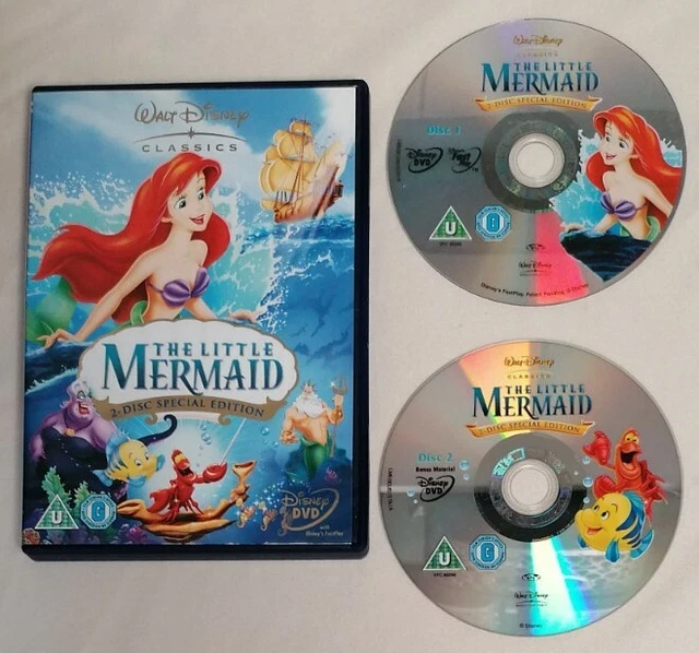 DVD - DISNEY Classics The Little Mermaid 2 Disc Special Edition DVD PAL ...
