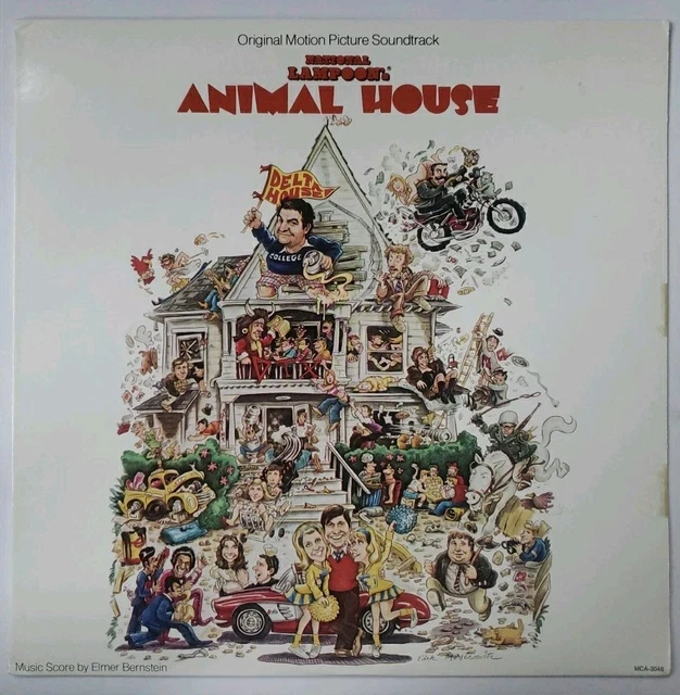 NATIONAL LAMPOON'S ANIMAL House Original Soundtrack 1978 LP Album ...