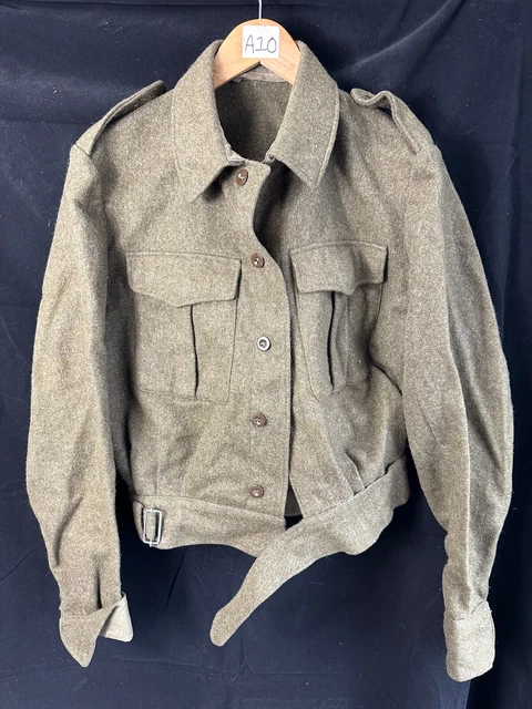 WW2 BRITISH ARMY Style Battledress Jacket - Greek / European Post WW2 ...