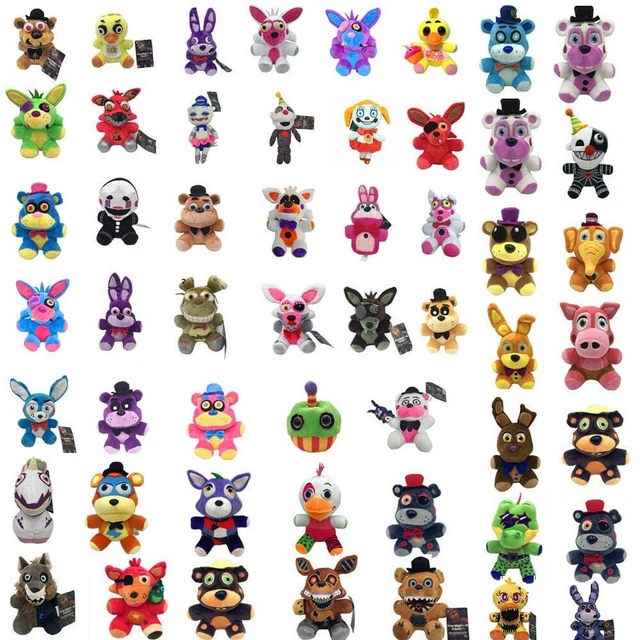 FNAF FIVE NIGHTS at Freddy's Plushie Toys Stuffed Doll Bear Kids ...