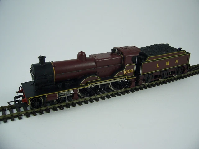 HORNBY R376 CLASS 4P 4-4-0 Compound Locomotive No. 1000 LMS Maroon – OO ...