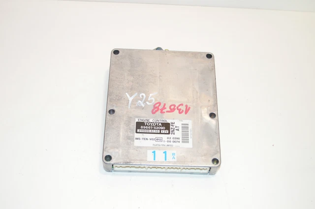TOYOTA YARIS ENGINE ECU Control Module Unit 89661-52090 211000-6110 £ ...