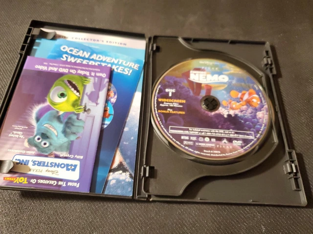 DISNEYS FINDING NEMO Bolt And Wreck It Ralph Dvd Lot Tested Free ...