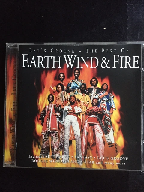 EARTH WIND + Fire Let’s Groove Best Of Used 17 Track Greatest Hits Cd ...