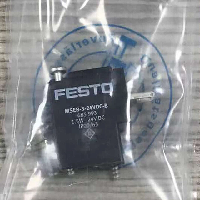 1PC NEW FESTO solenoid valve coil MSEB-3-24VDC-B 685993 EUR 118,24 ...