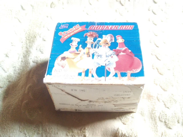FULL BOX OF Chicken Run Sticker Packs (100 Packs) £8.00 - PicClick UK