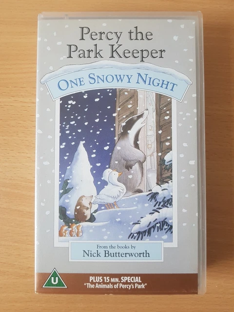 PERCY THE PARK Keeper︱One Snowy Night︱VHS︱RARE £8.99 - PicClick UK