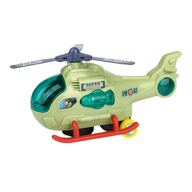 Electric Universal Helicopter Toy Battery Powered Universal Wheel With