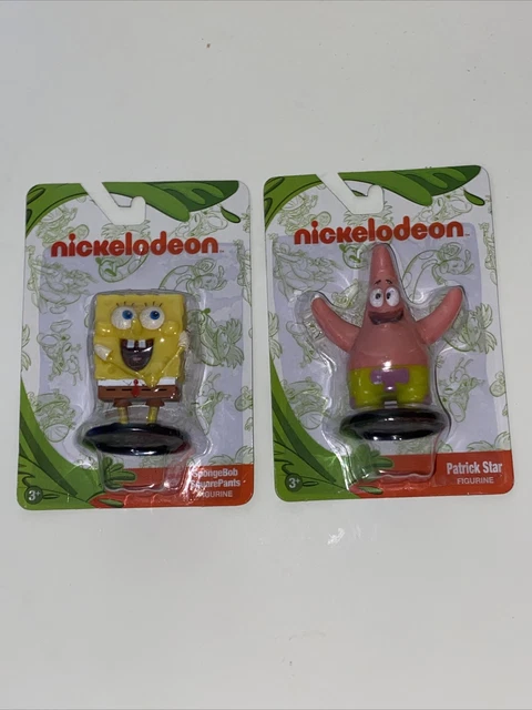 SPONGEBOB SQUAREPANTS & Patrick Star Toy Figurine Figure Cake Topper ...