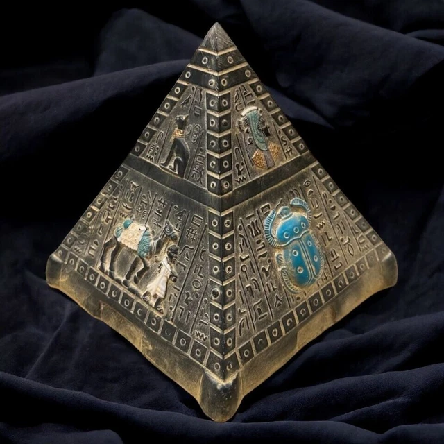 RARE ANCIENT EGYPTIAN ANTIQUES EGYPTIAN Stone Of Pyramid With Symbols ...